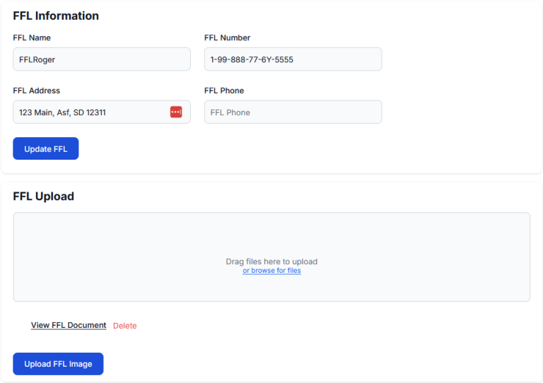 Updating Your FFL Information – GunsAmerica Help